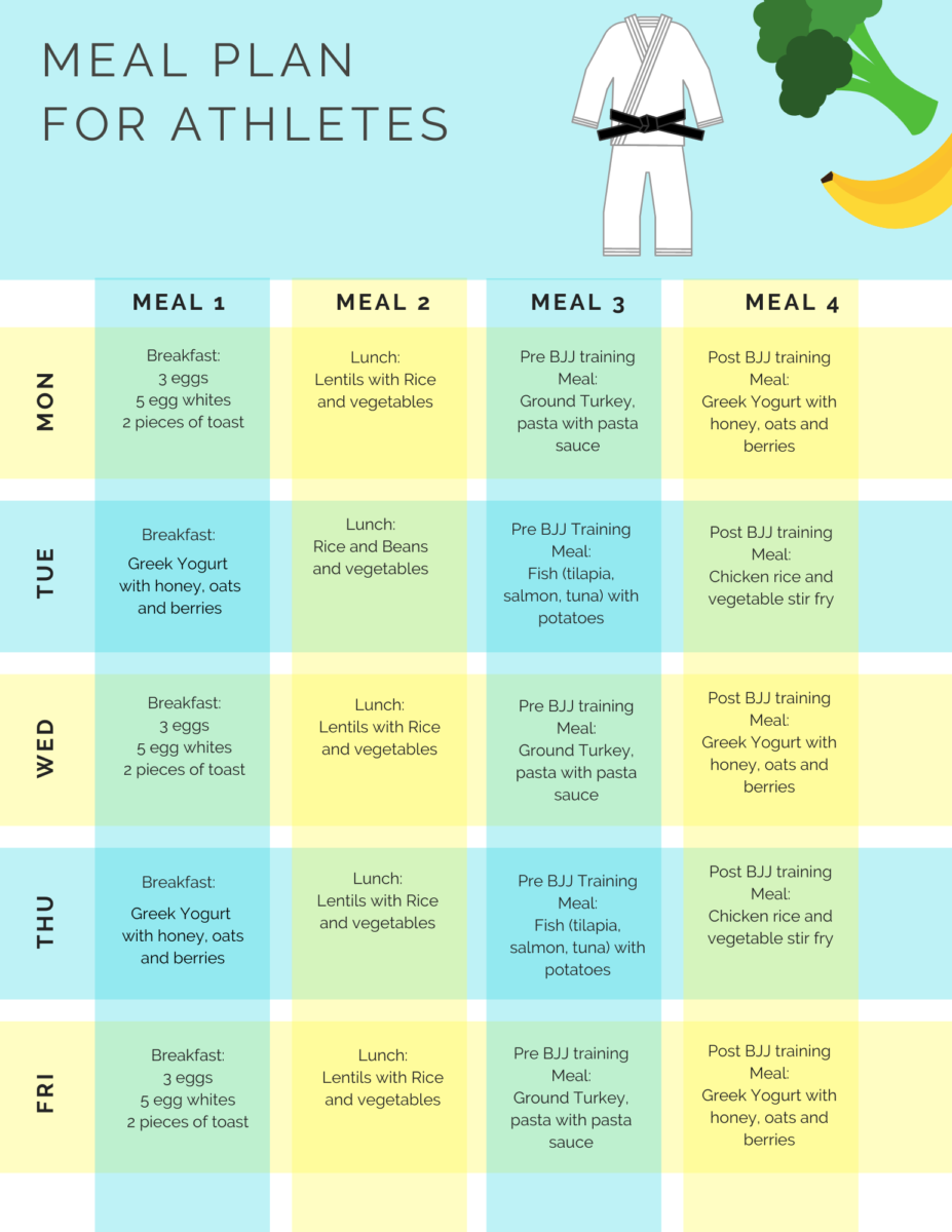 BJJ Diet on a Budget (Infographic meal plan and recipes included) | 2026