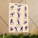 Basic Throws and Sweeps of Judo Print | HeavyBJJ